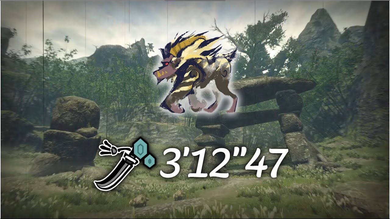 MH:Rise Sunbreak | Furious Rajang Longsword 3'12''47 (Capture) - YouTube