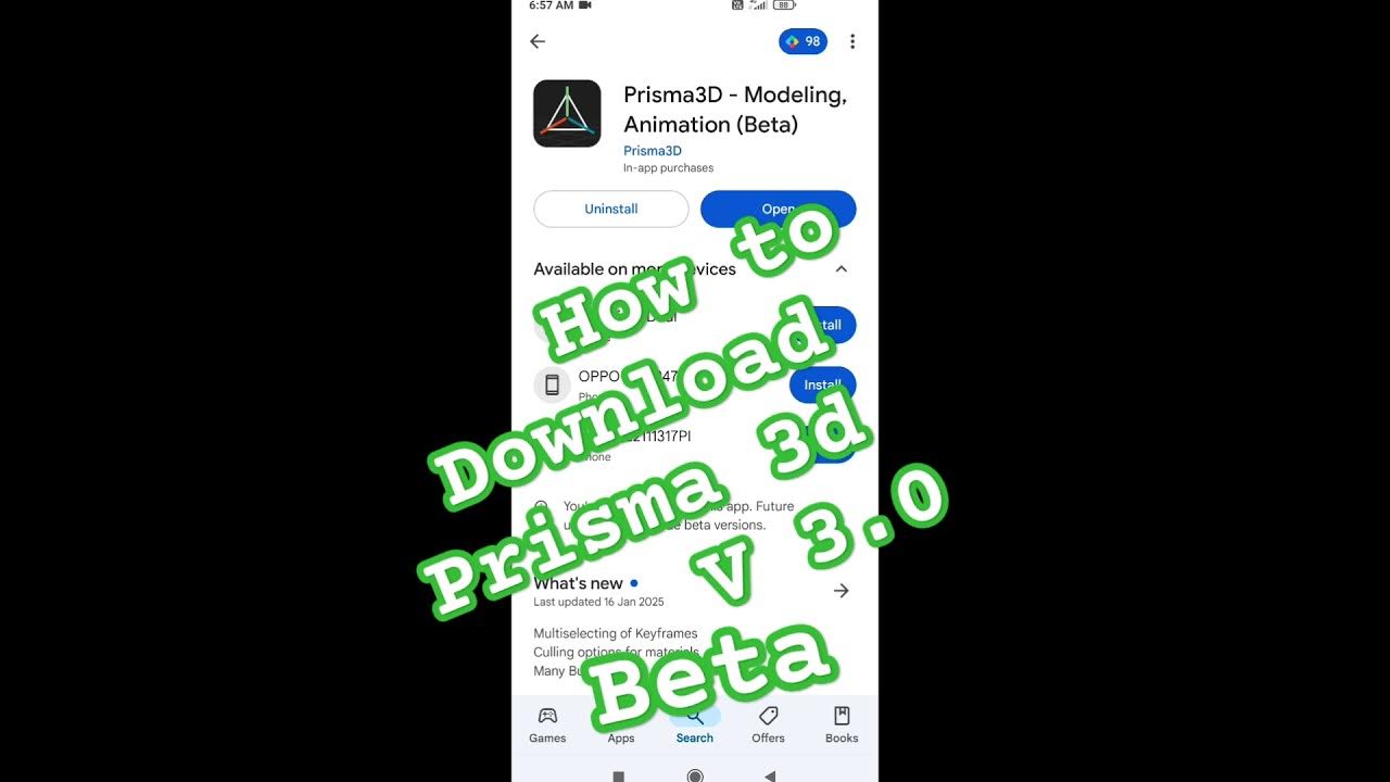 How to download prisma 3d v 3.0 (beta)?prisma 3d ko kaise download kare #*prisma 3d v 3.0 ...