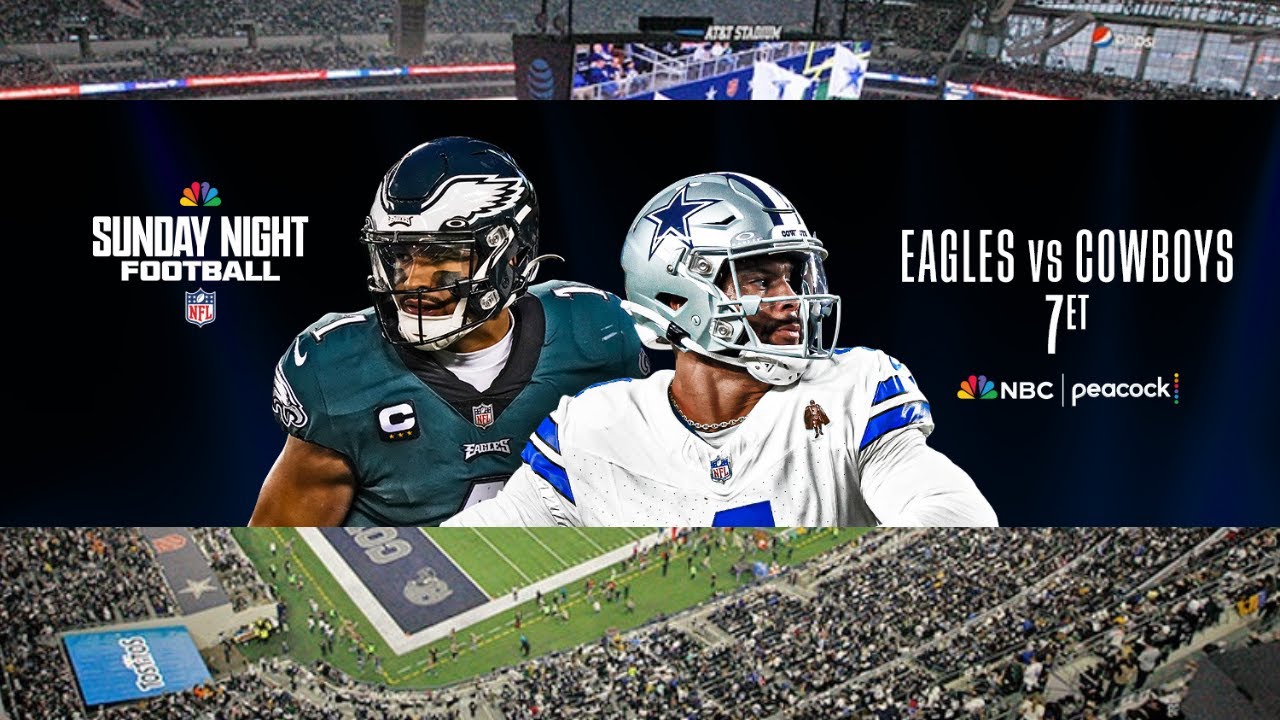 Dinner & Sunday Night Football: Eagles @ Cowboys LIVE REACTION ...