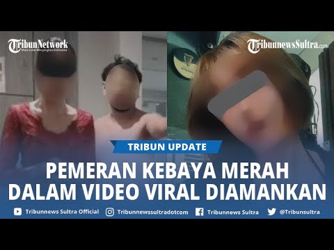 Pemeran Video Kebaya Merah Viral 16 Menit Ditangkap di Surabaya, Identitas Wanita dan Pria Bertato