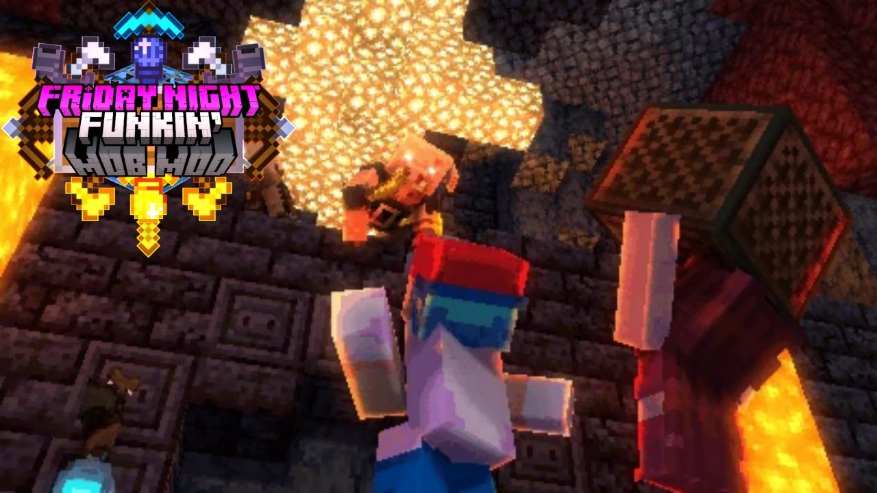 프나펑 VS 마인크래프트 몹 챕터2 | FNF - VS Minecraft Mobs Chapter.2 - YouTube