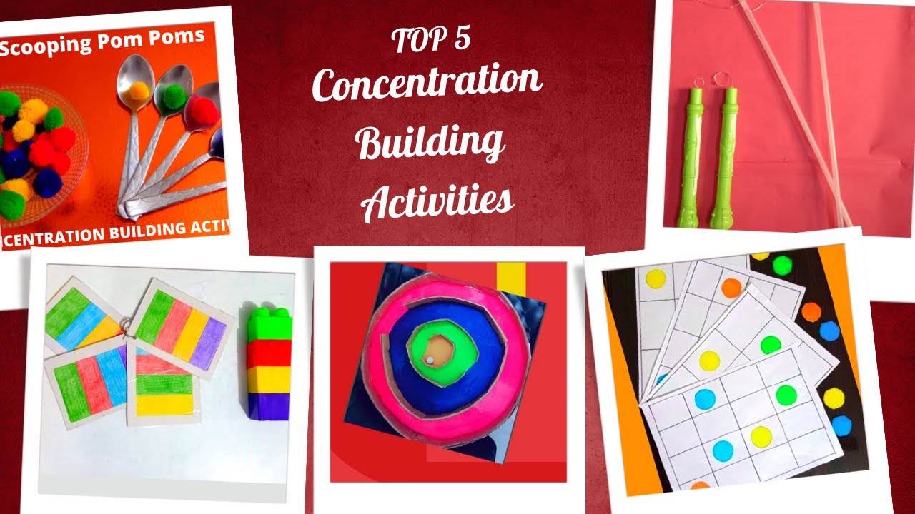 Top 5 Concentration Building Activities for Kids || Enhance Focus ...