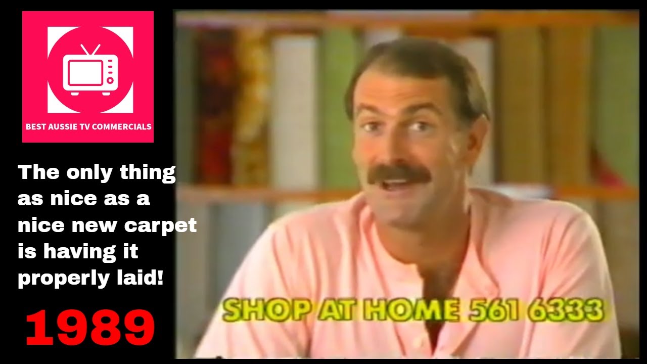 Denis Lillee in a Carpet Call ad [1989] Best Aussie TV Commercials ...
