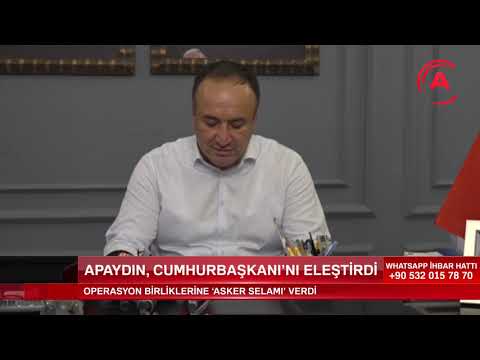 OPERASYON BİRLİKLERİNE ‘ASKER SELAMI’ VERDİ