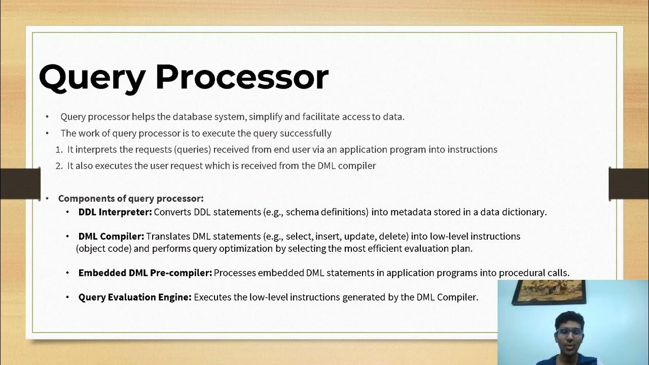DBMS | STORAGE AND QUERYING - YouTube