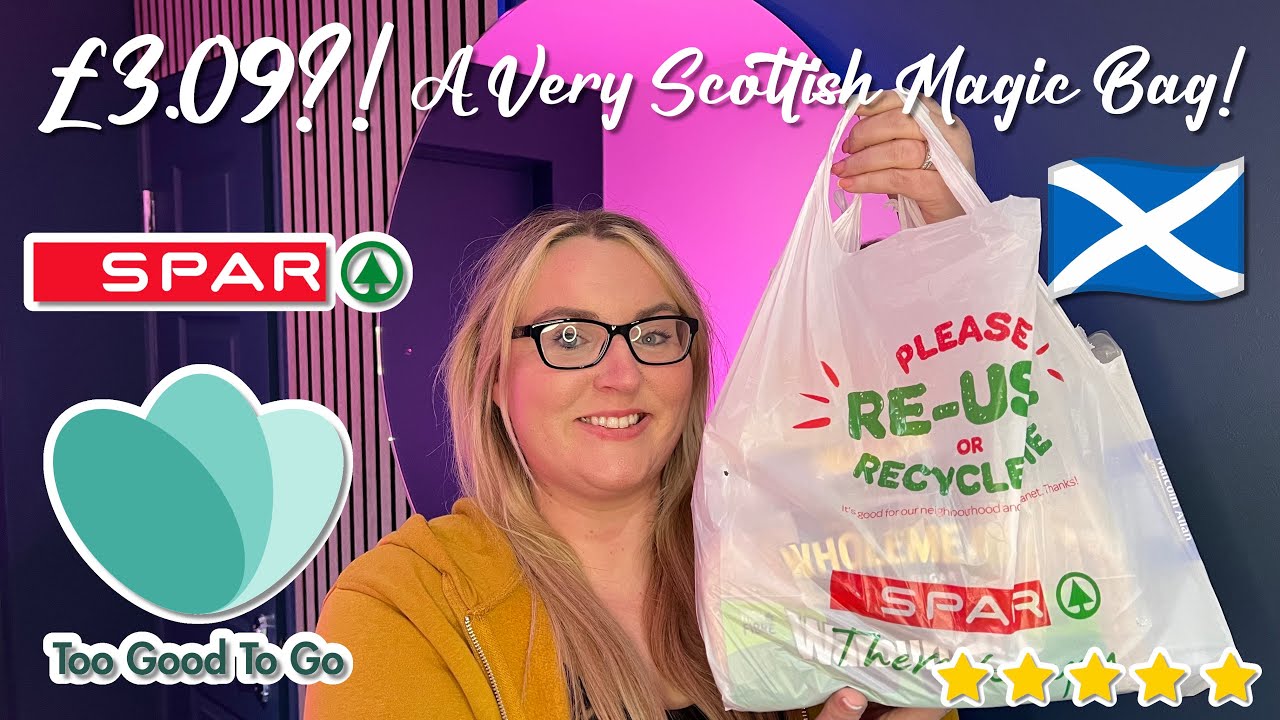 A Very Scottish Magic Bag From SPAR 🏴󠁧󠁢󠁳󠁣󠁴󠁿 | Too Good To Go Review ...