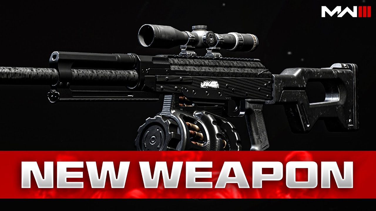 NEW MW3 'BARRETT .50 Cal LMG' Weapon Update & Unlock (JAK Cataclysm ...