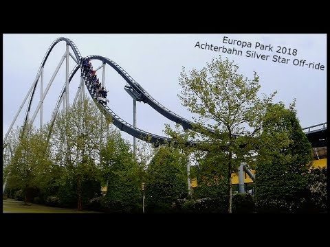 Europa Park 2018 - Acterbahn Silver Star (Off-Ride) / Rollercoaster Silver Star (Off-Ride)