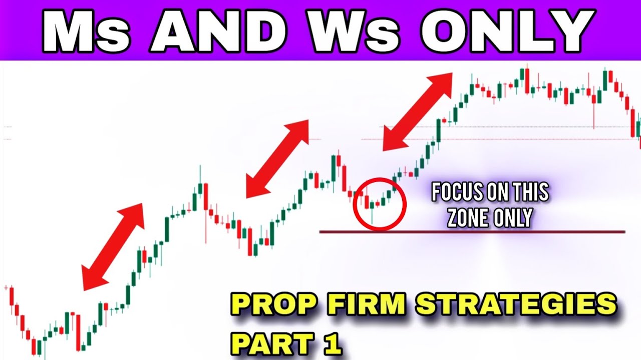PROP FIRM STRATEGY 1: Powerful M and W Pattern Strategy to win prop ...