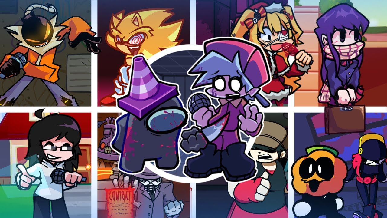 DELUSION But Every Turn a Different Character Sing 🎵 (FNF Delusion but ...