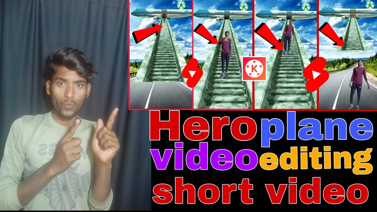 Hero plane India nikalne wala video editing tutorial - YouTube