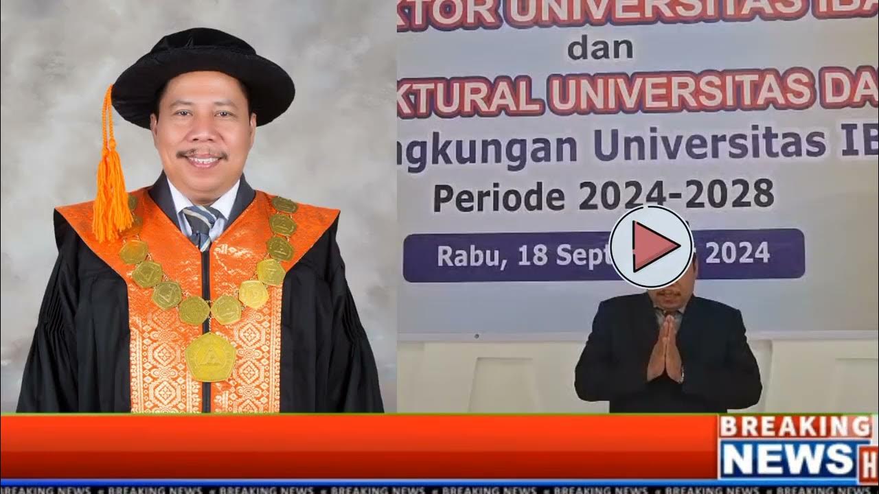 [Breaking News!] Pelantikan Kepala LPPM Universitas IBA 2024-2028 - YouTube
