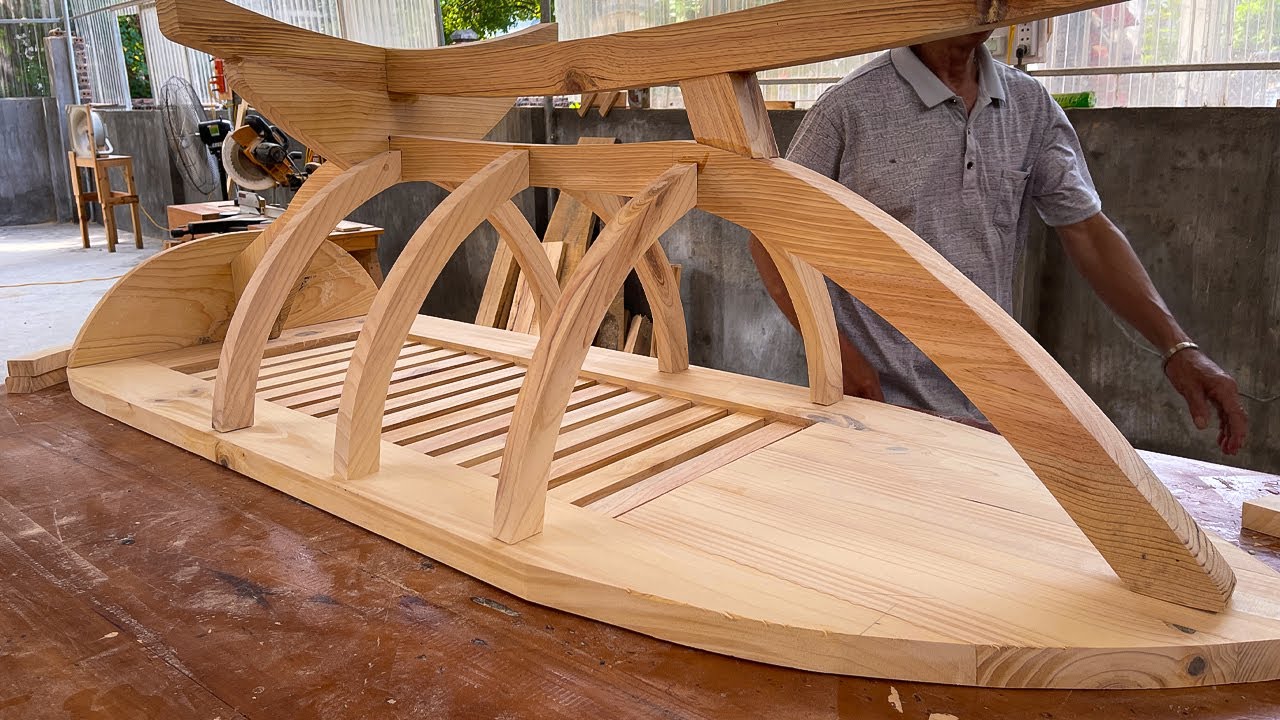 Perfect Woodworking Design Ideas // Build An Unique Coffee Table ...