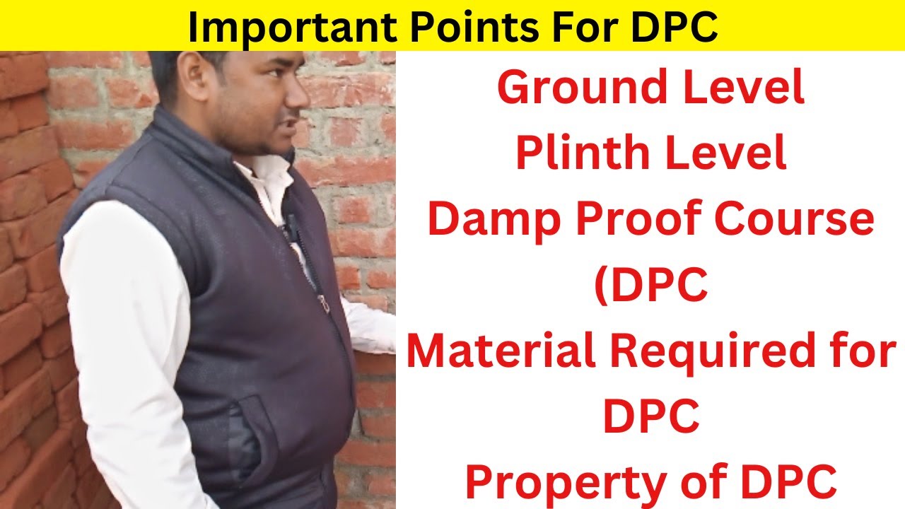 What is Damp Proof Course DPC? Material Required For DPC | Property of ...