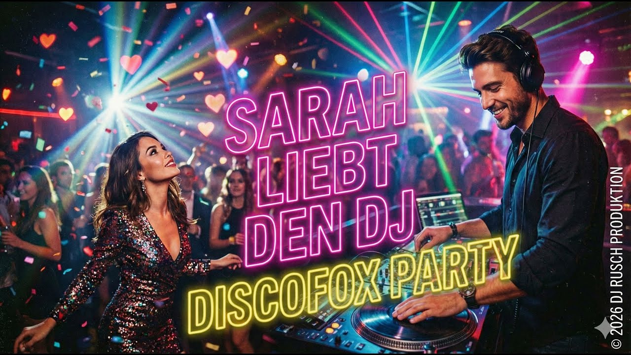 DJ Rusch - Sarah liebt den DJ #discofox #schlager #tanzmusik # ...