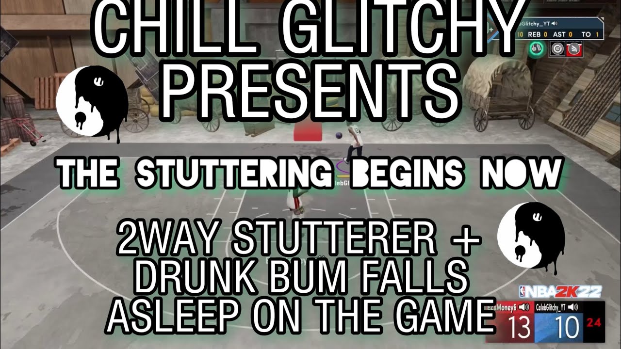 2WAY STUTTERER DISRUPTS CHILL GLITCHY + DRUNK BUM falls asleep on the ...