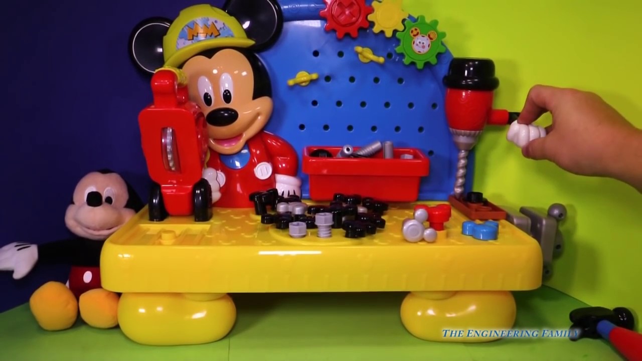 MICKEY MOUSE CLUBHOUSE Disney Junior Mickey Mouse Tool Box Set a Miceky ...