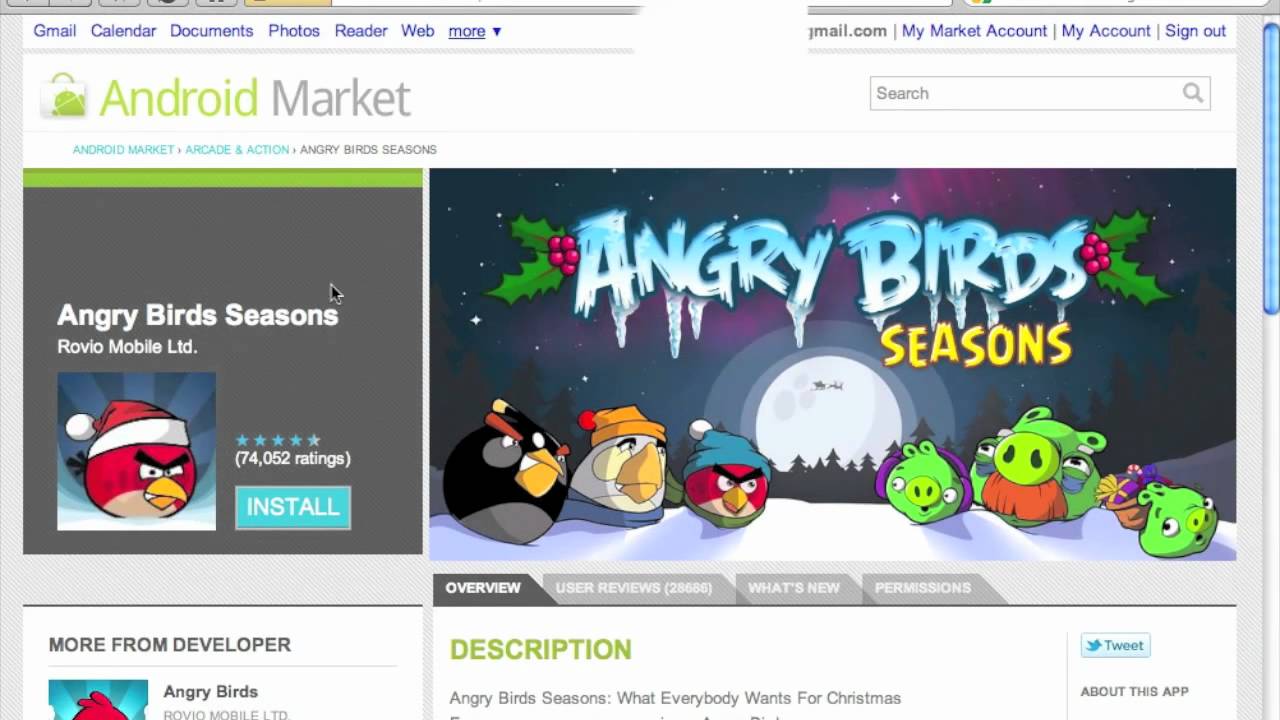 Android Marketplace Web Store - YouTube