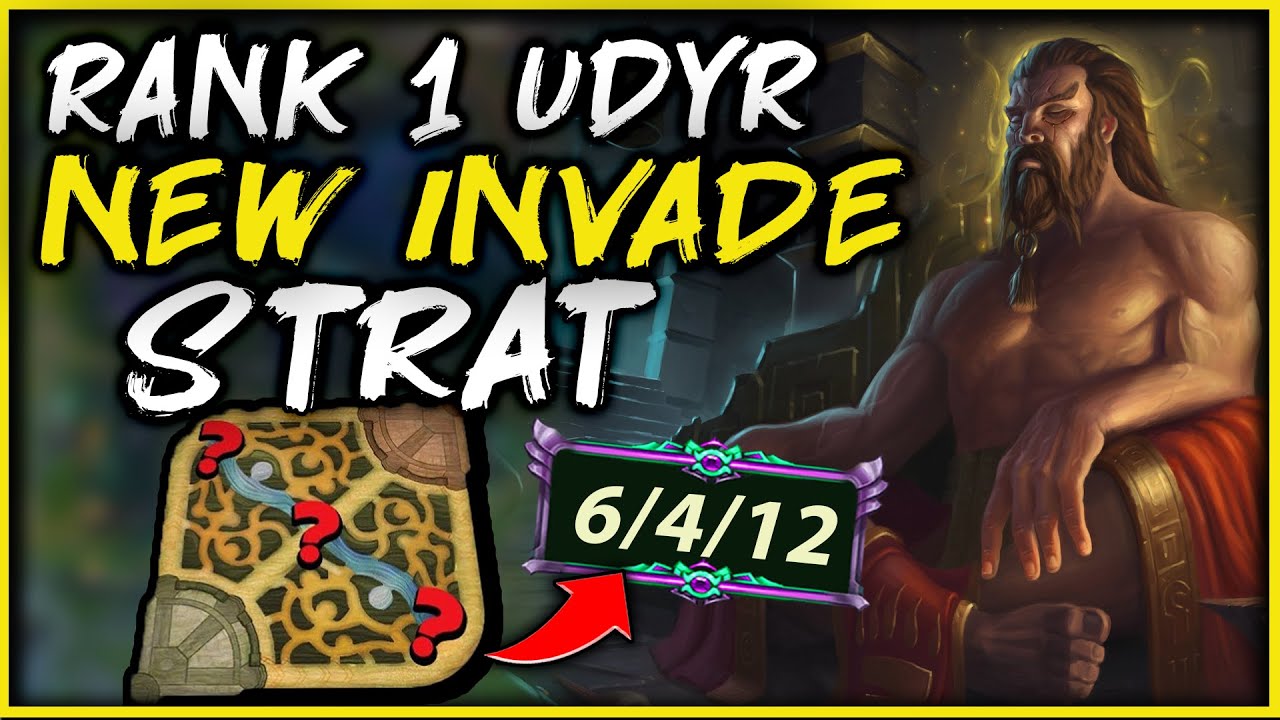 *CREATE JG DIFF* THIS INVADE STRATEGY MAKES UDYR UNSTOPPABLE - League ...
