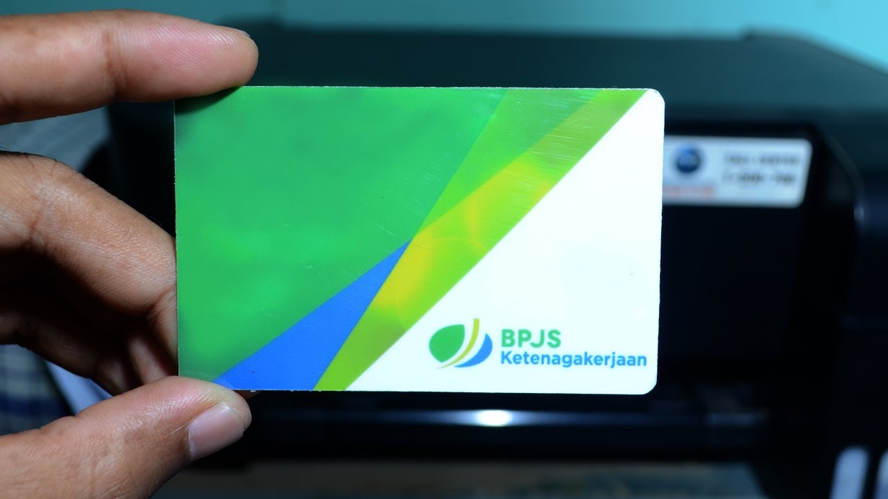 Cara Mudah Bikin Cover Kartu BPJS Ketenagakerjaan - YouTube