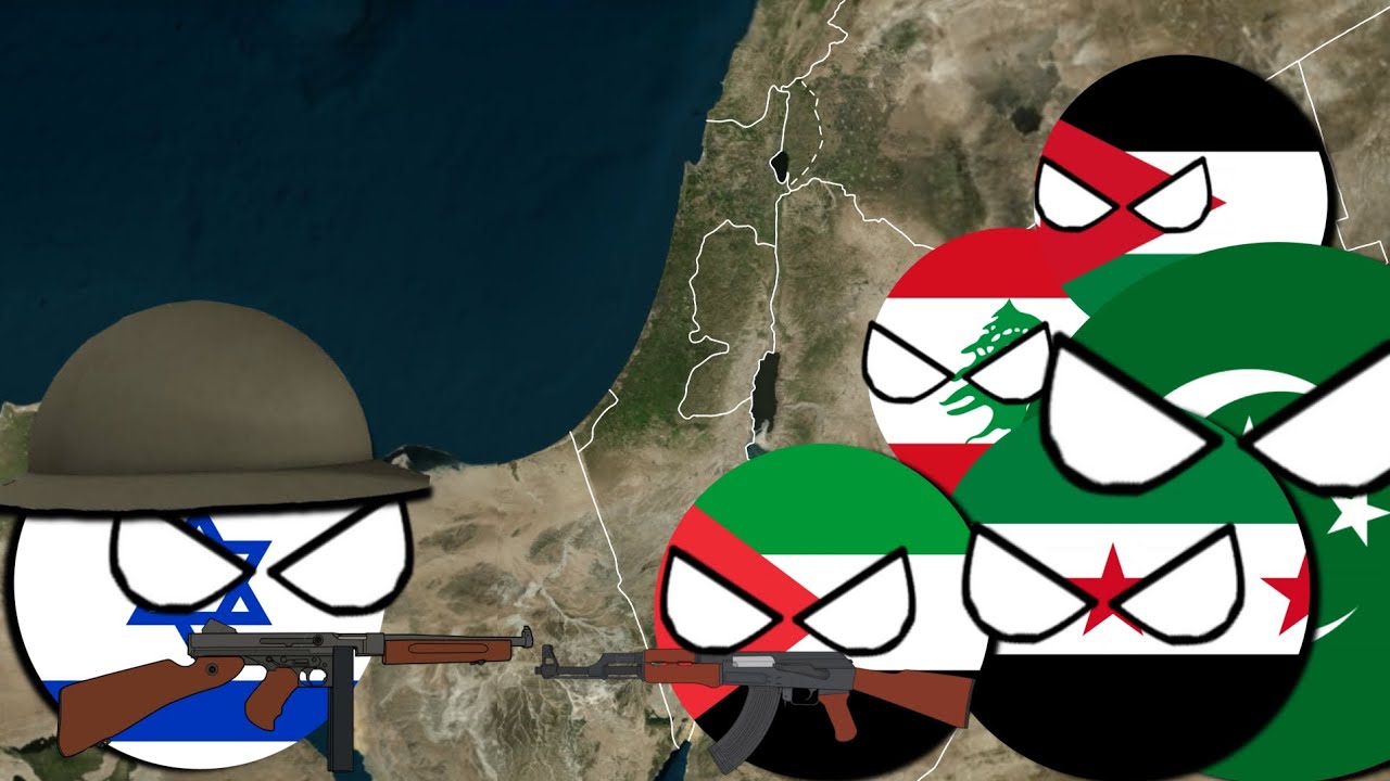 Arab-Israeli War every day with bing map #history #geography #country # ...