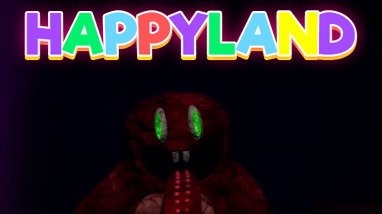 Happyland --- A horror game about a toy fabric - YouTube