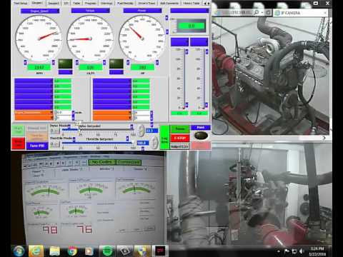 8v92 DDEC 2 500HP Dyno Test - YouTube