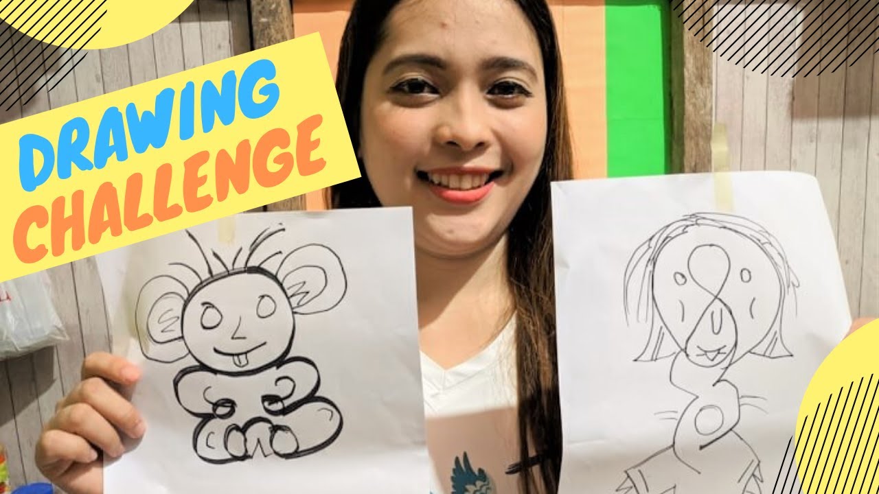 Pinoy Vlogger | Drawing Challenge - YouTube