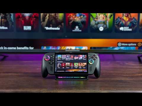 Turn Your ROG Xbox Ally X Into A Full Gaming PC! Bulwark Dock First Look!