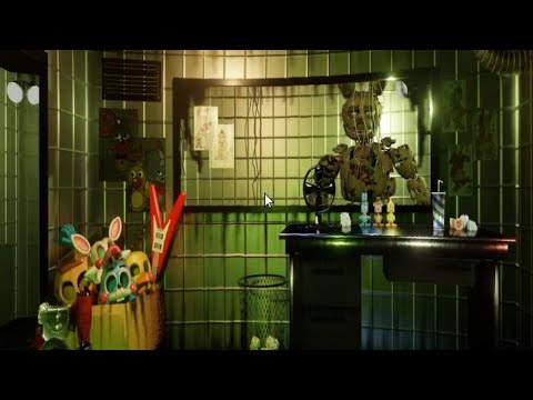 fnaf 3 cuarta noche como guardia de seguridad - YouTube
