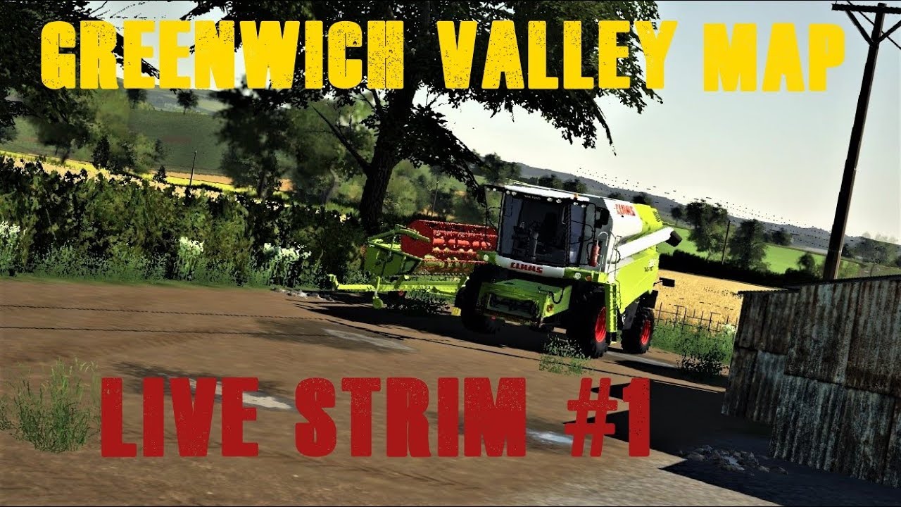 🚜🔴Farming Simulator 19 - Greenwich Valley/Live Strim #1🔴🚜 - YouTube