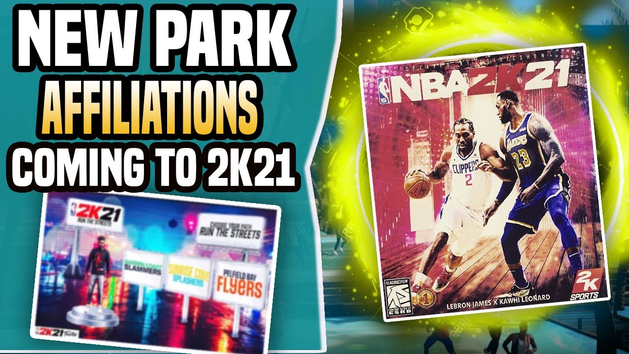 NBA 2k21 Will Have Park Affiliations & New MyCity Mode? Say Good Bye To ...