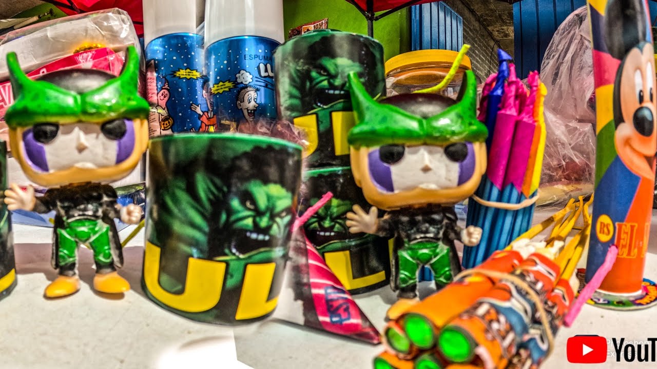 EXPLOTO MIS FUNKOS / CELL VS HULK - YouTube