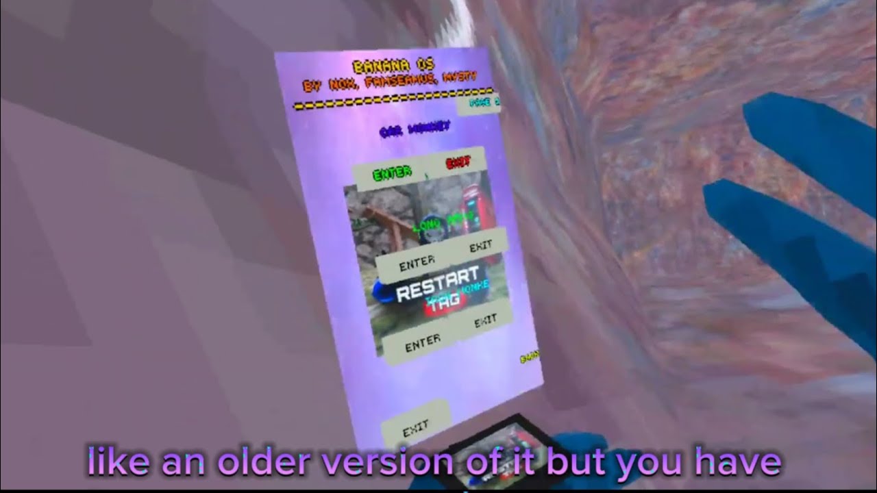 playing old gorilla tag(MODS!)restart tag - YouTube