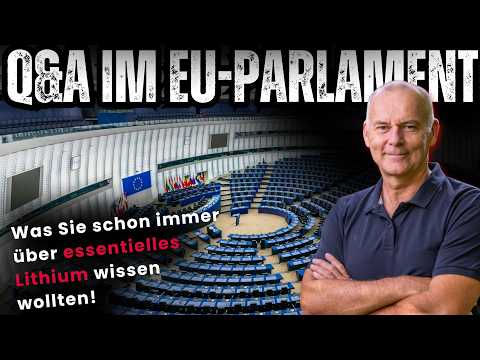 Ist Lithium wirklich gefährlich? Arzt-Mythen widerlegt – Fragerunde nach meinem EU-Parlament-Vortrag
