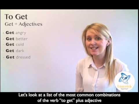 English Grammar lesson no.20 - To Get + Adjectives - YouTube