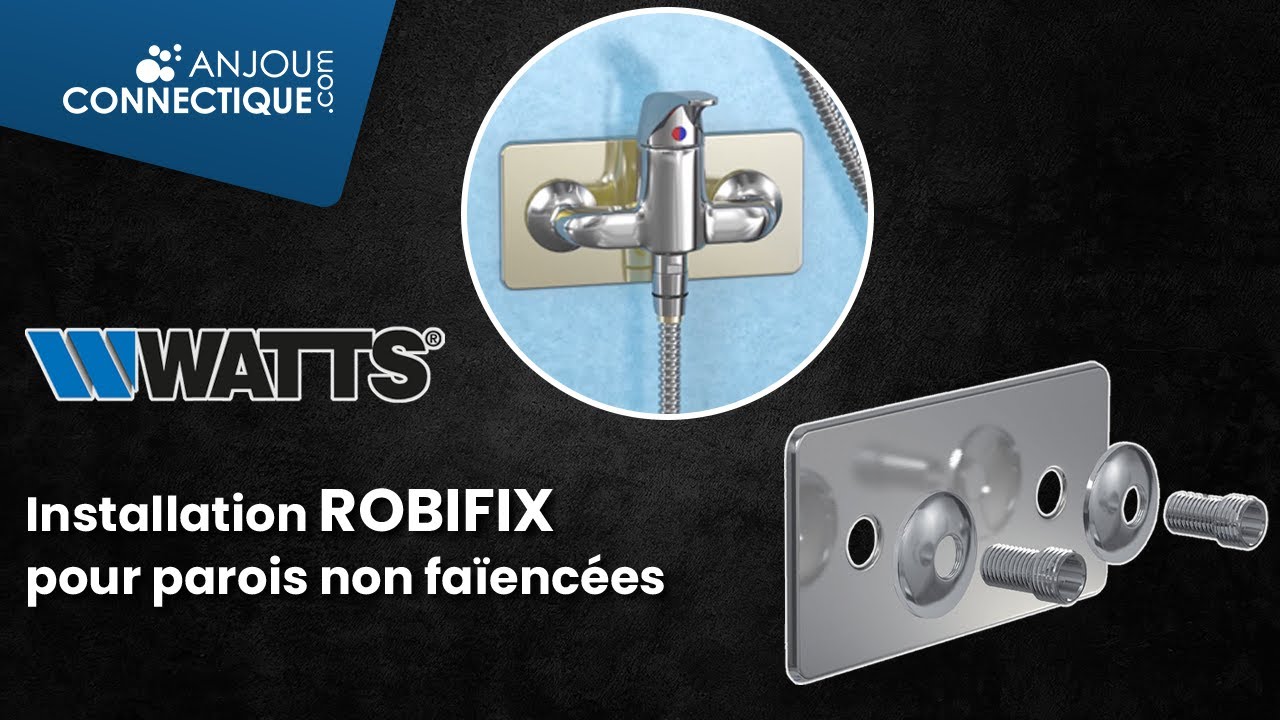 Comment installer le cache de finition ROBIFIX de Watts - YouTube