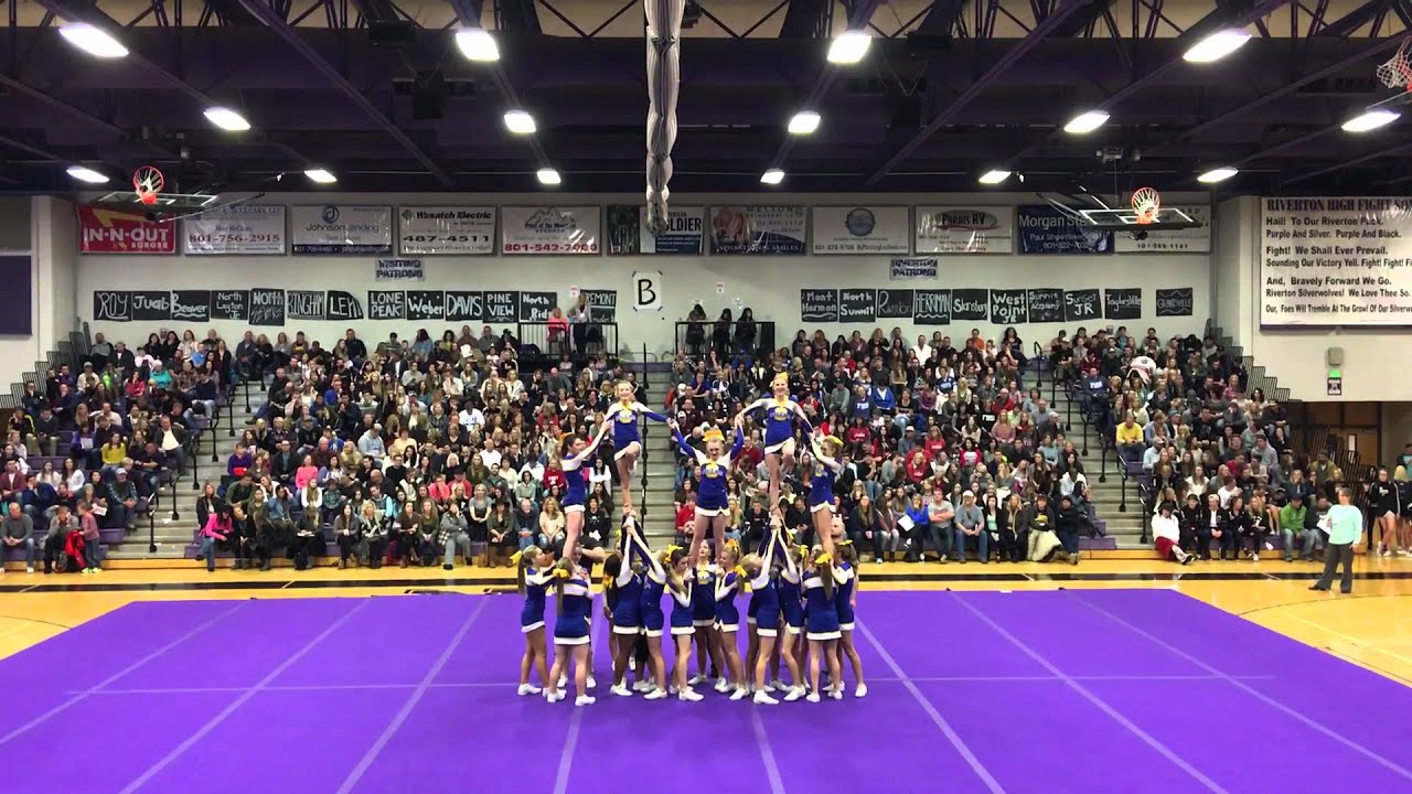 Orem High Cheer 2016 State Competition - YouTube