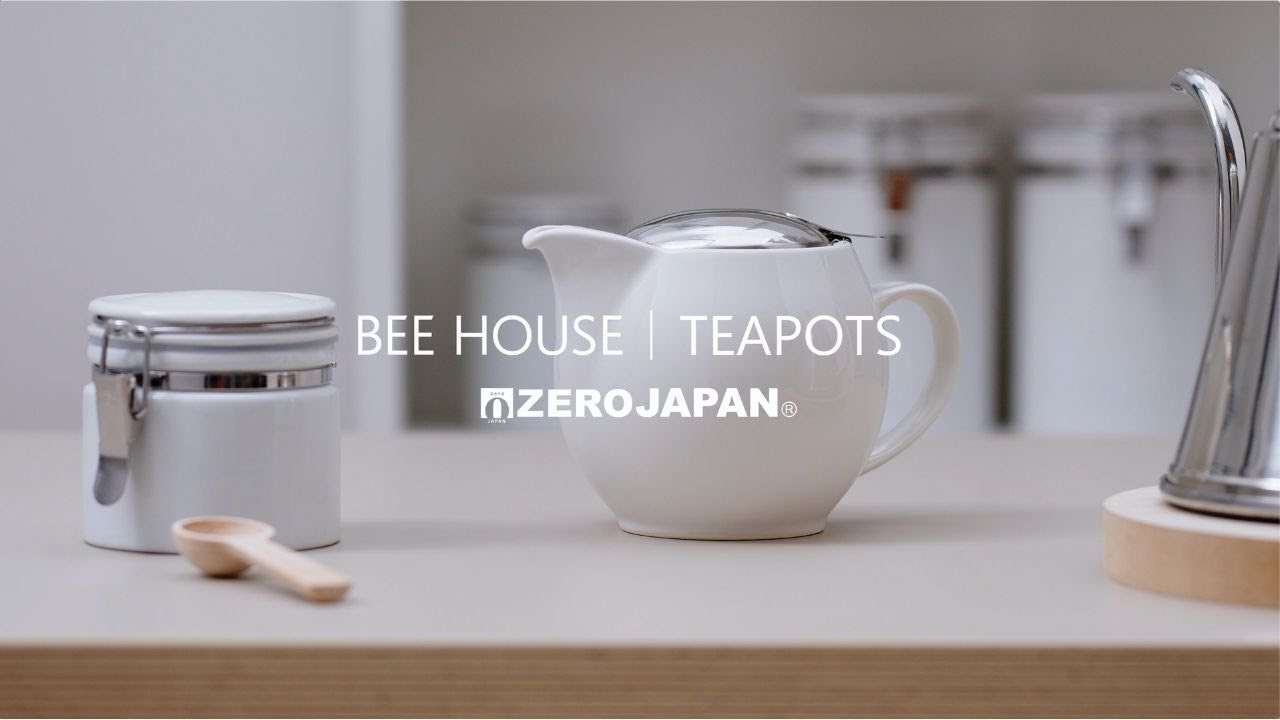 ZERO JAPAN - BEE HOUSE - ROUND TEAPOT - YouTube