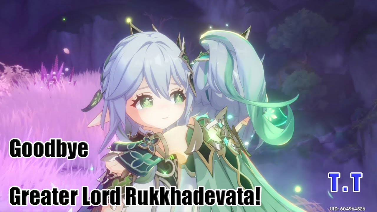 Goodbye Greater Lord Rukkhadevata! - Genshin Impact 3.2 - YouTube