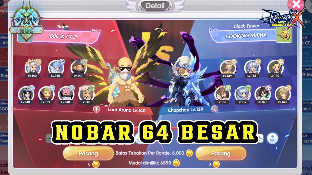 ROX - NOBAR 64 BESAR WOTC S8 !! KALAH = GUGUR - YouTube