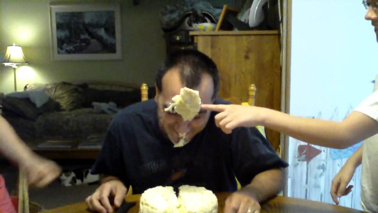 Cake in the Face - YouTube