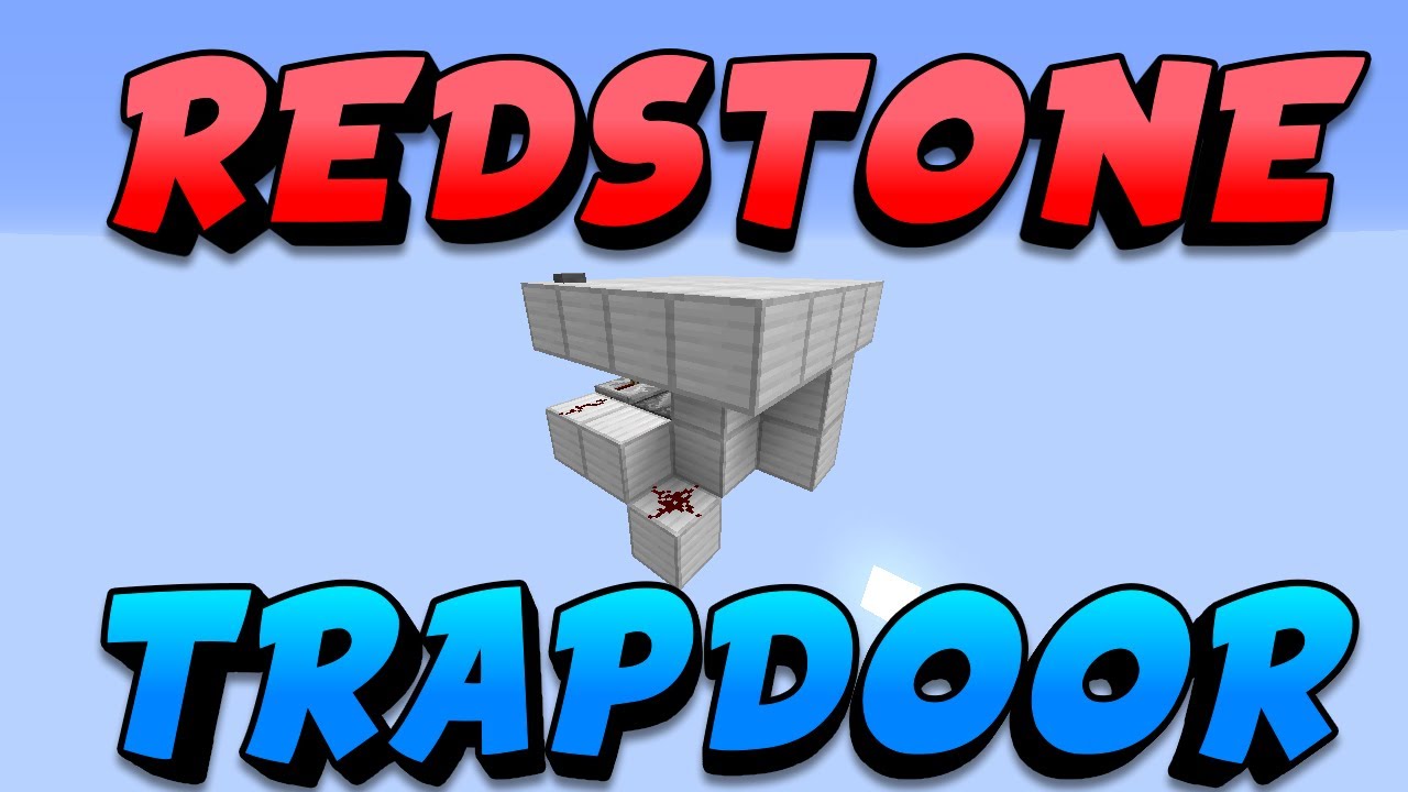 Compact 1x1 Hidden Trapdoor (Minecraft Java 1.16) - YouTube