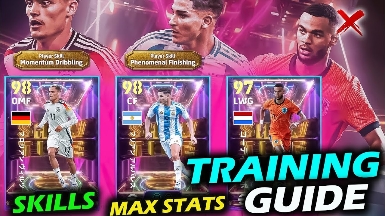 Wirtz/Alvarez/Gapko Showtime BEST training guide efootball ||efootball ...