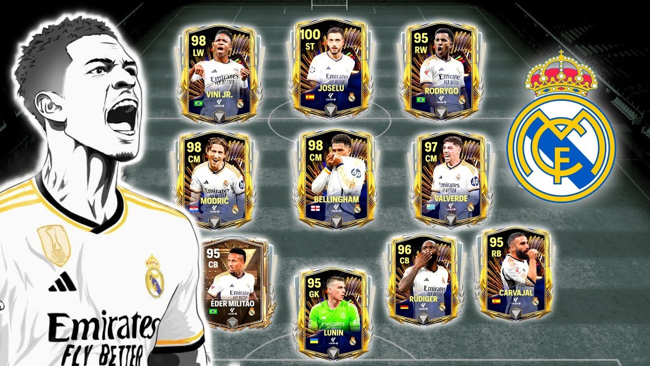 I Built "Special Edition" Real Madrid Squad!! FC Mobile 24 - YouTube