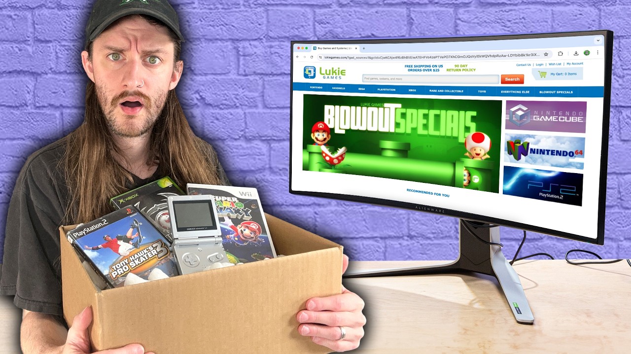 Buying Games ONLINE from Lukie Games - YouTube