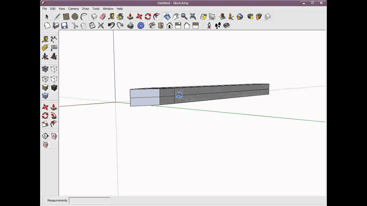How to Make a Simple Sword Blade in Google Sketchup(For Beginners) - YouTube