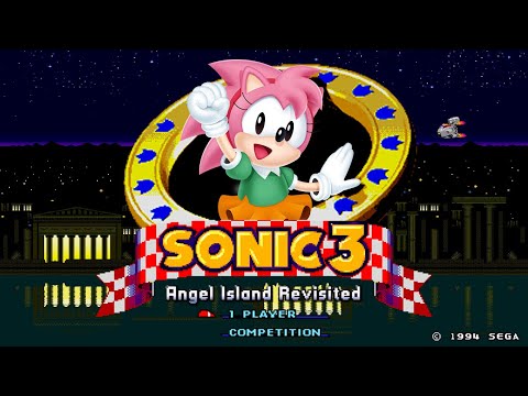 Sonic 3 A.I.R: Extra Slot Amy (V1) ft. Ice Cap Mirror Boss ✪ Full Game Playthrough (1080p/60fps)