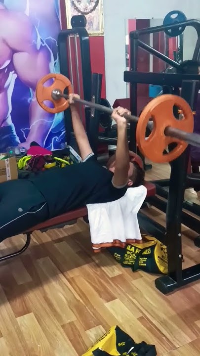 40kg bench press for 10 rep 😱🥵 #fitnessvideo #fitness #fitnessmotivation #workout #gym - YouTube