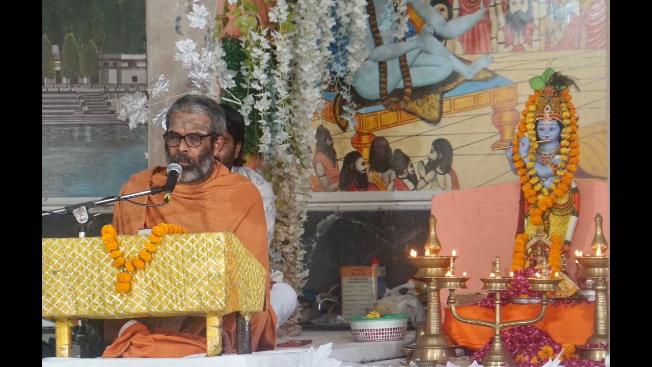 Satsang with Pujya Swami Chidananda Puri in English at the Ramakrishna ...